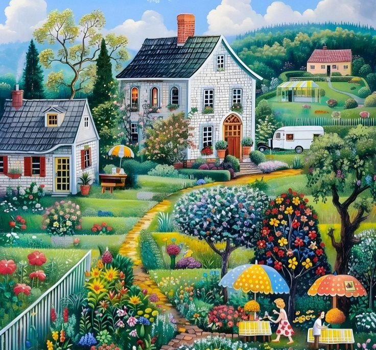 Solve The Neighbourhood jigsaw puzzle online with 72 pieces