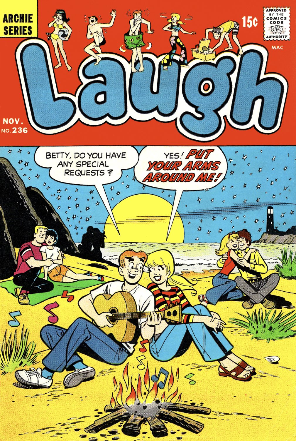 Solve Laugh Comics (Nov 1970) jigsaw puzzle online with 330 pieces