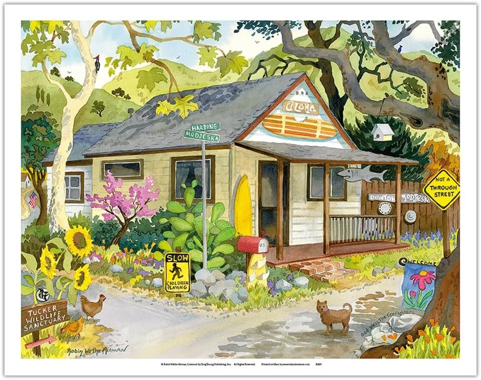 Solve Aloha House - Hawaii jigsaw puzzle online with 208 pieces