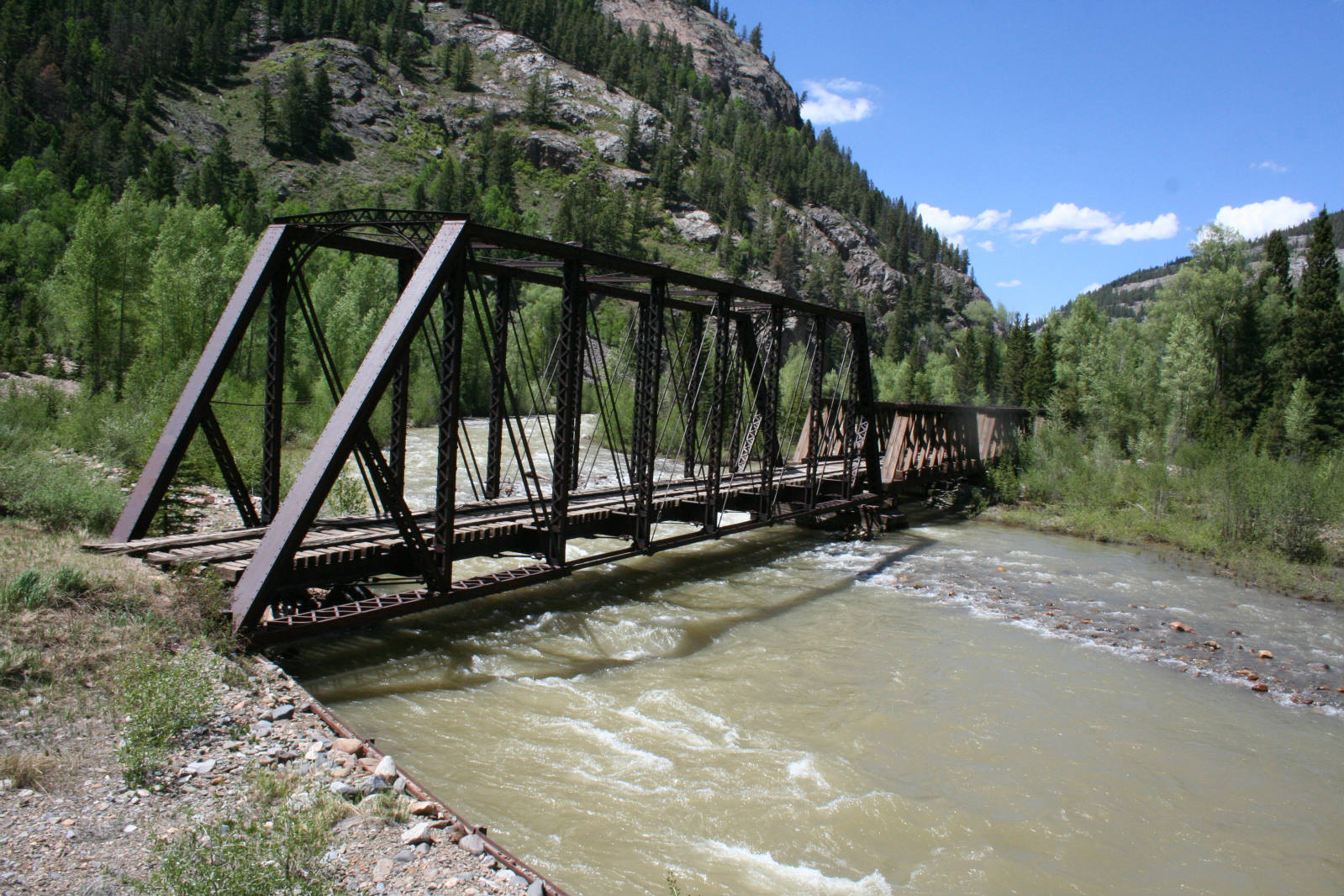 Solve Railroad Bridge over the Animas River on the Durango & Silverton ...