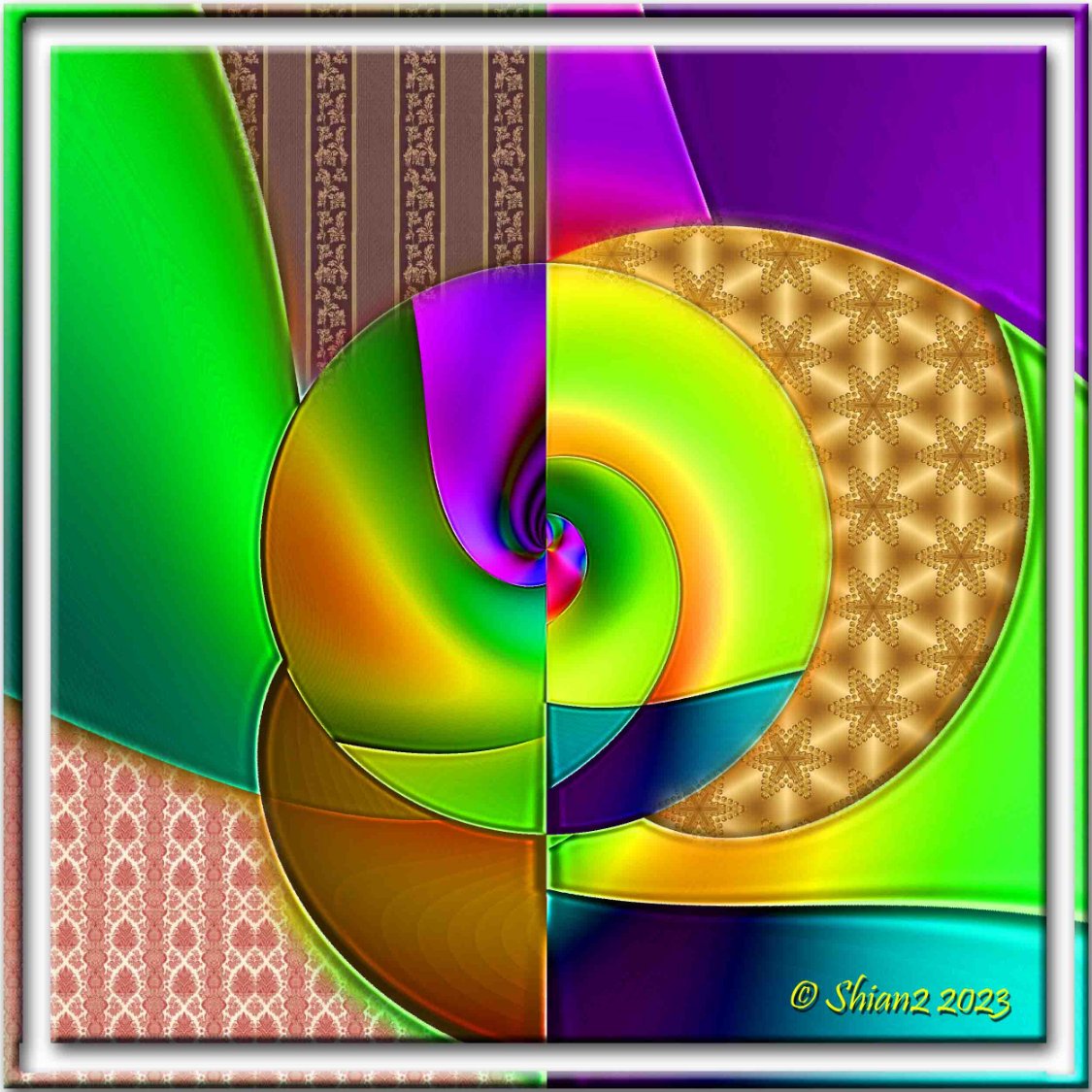 Solve Ball with Added Patterns jigsaw puzzle online with 16 pieces