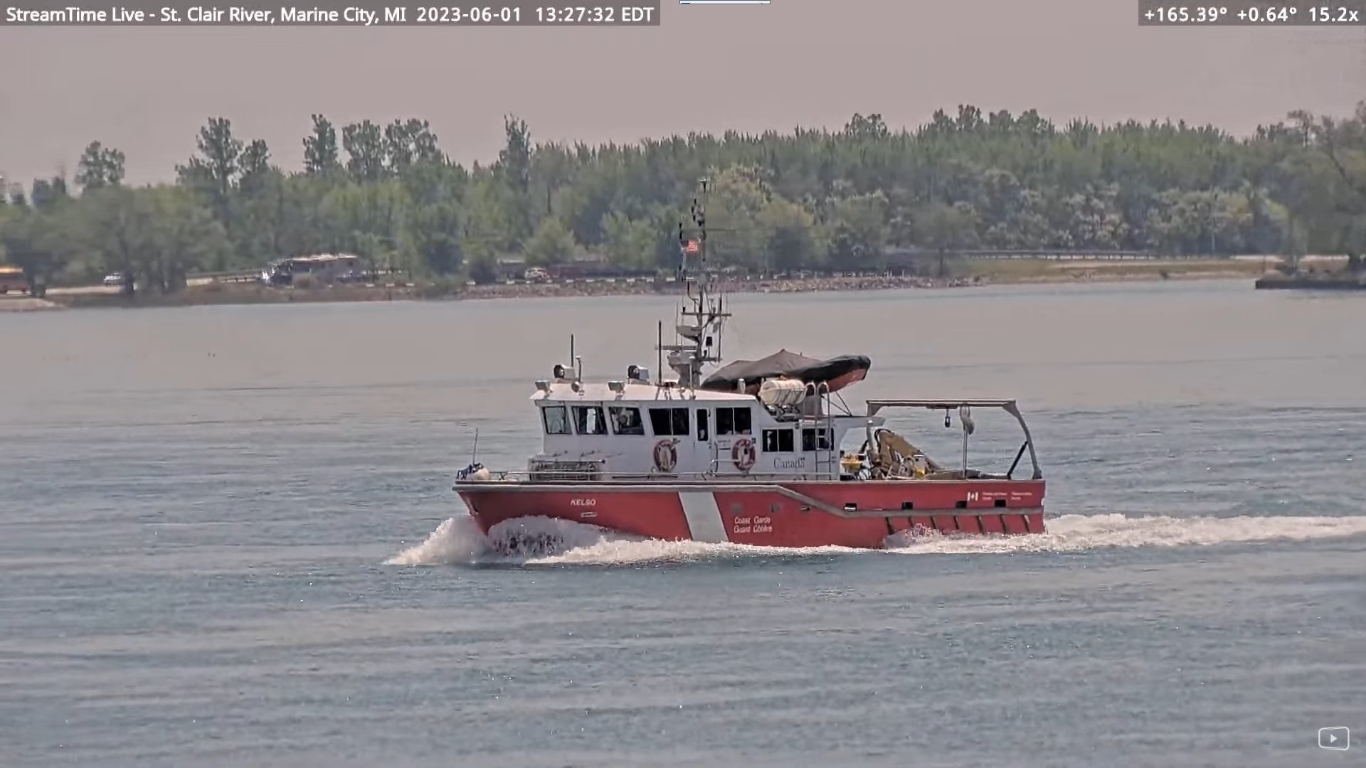 Solve CCGS Kelso (CA) - Scientific Research Vessel - Marine City, MI ...