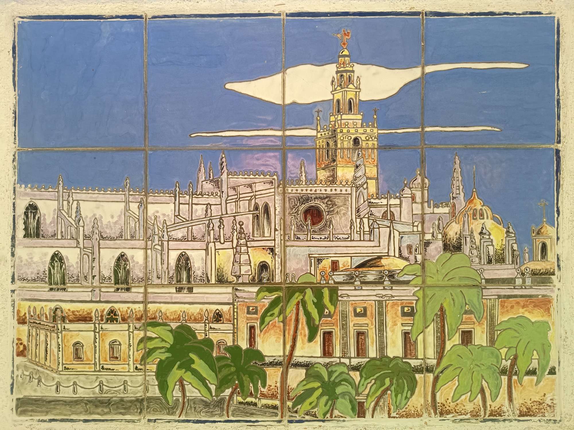 Solve Spanish tiles jigsaw puzzle online with 130 pieces