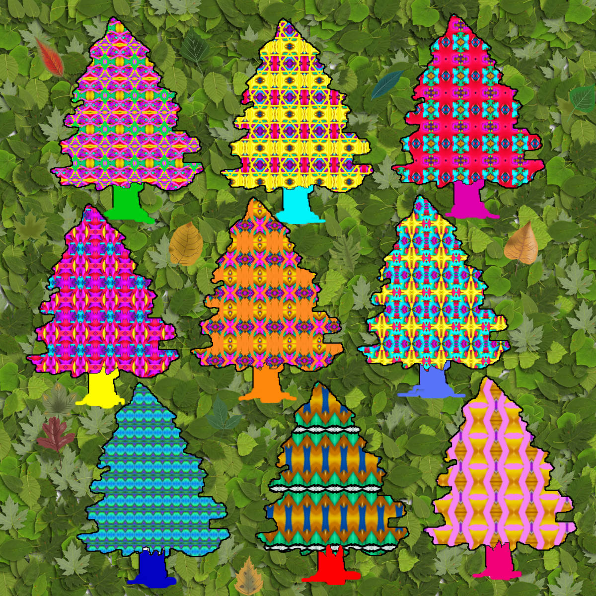 Solve TREES jigsaw puzzle online with 400 pieces