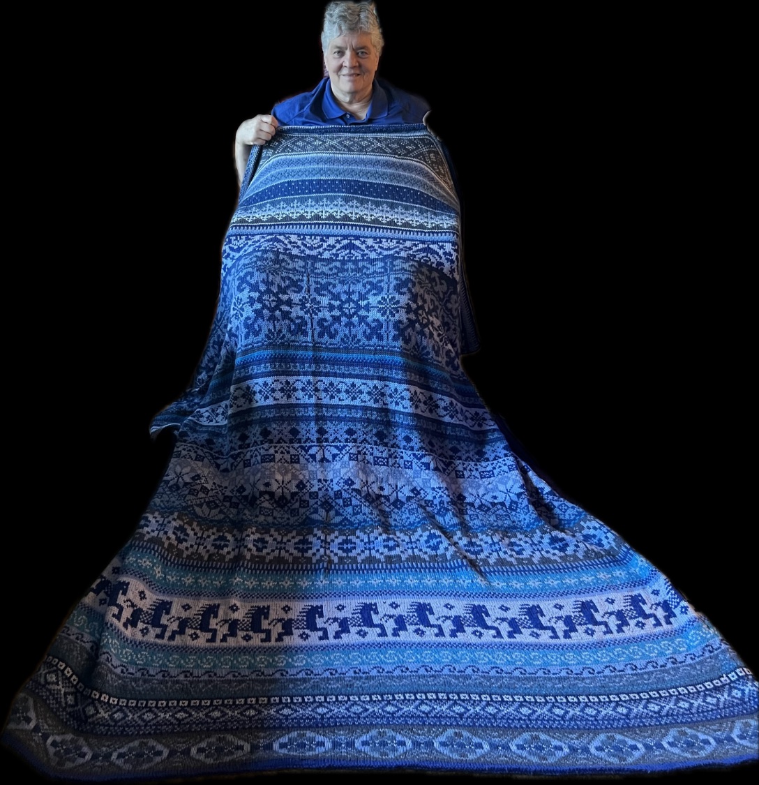 Solve Judy’s Blanket jigsaw puzzle online with 16 pieces