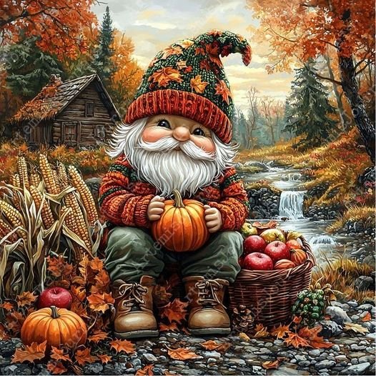 Solve Happy Fall! jigsaw puzzle online with 64 pieces