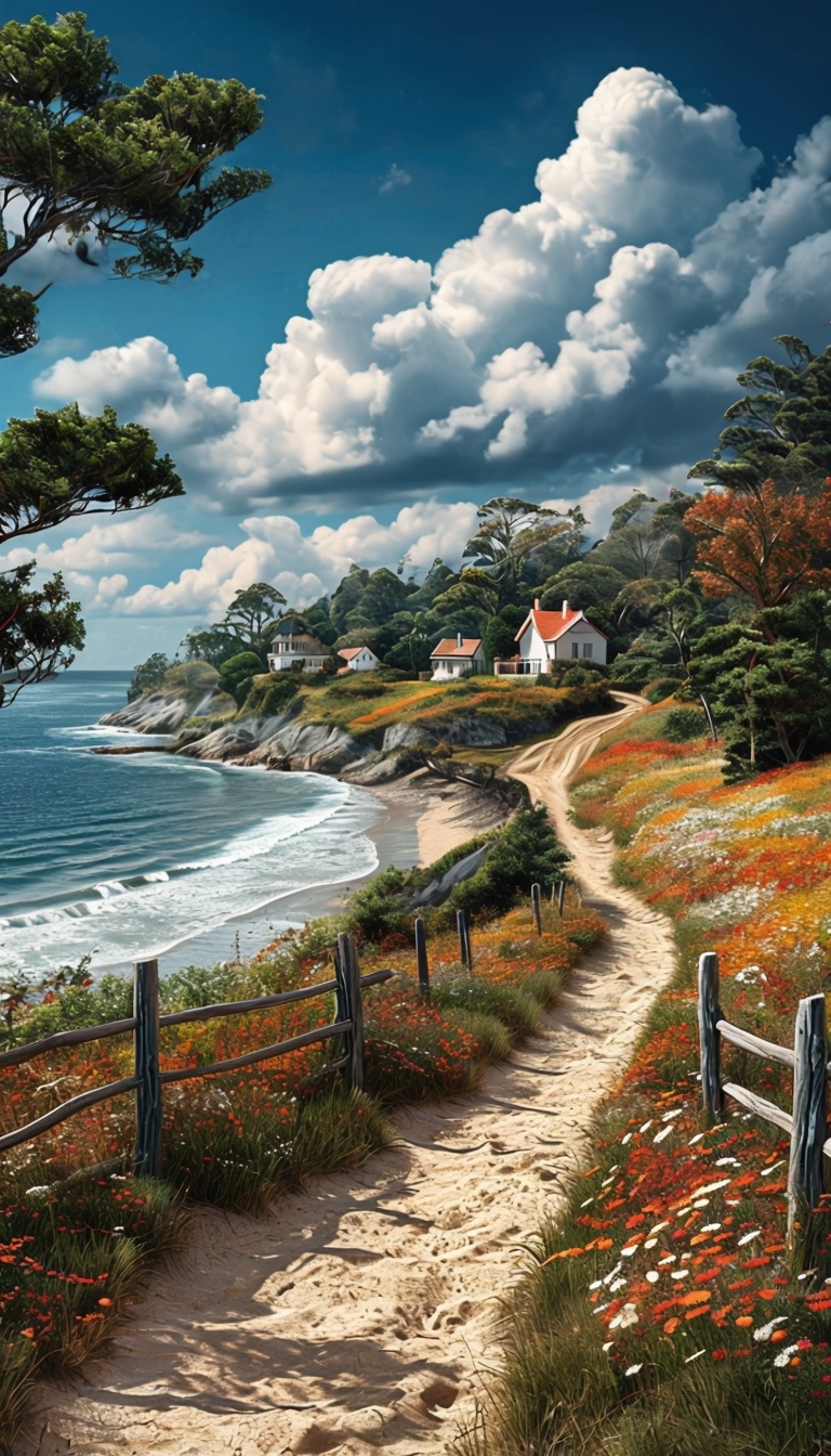 Solve Loose Sandy Path (resize 15 - 252) jigsaw puzzle online with 66 ...