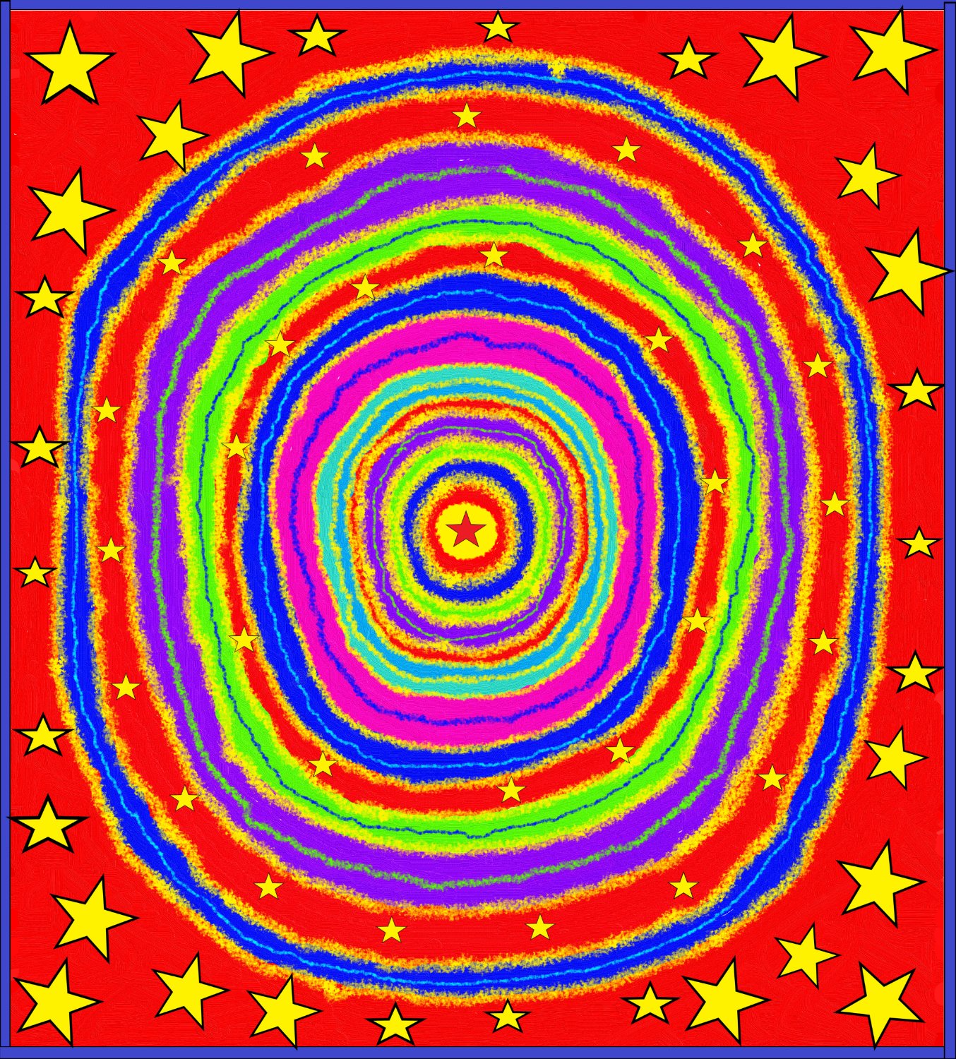 Solve Busy Stars jigsaw puzzle online with 110 pieces