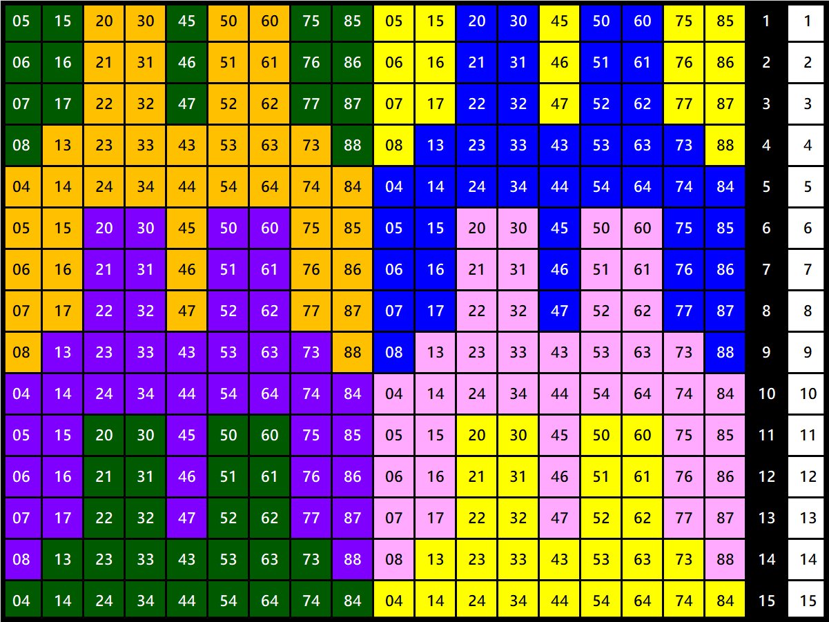 Solve Number 1346 tessellation 300 jigsaw puzzle online with 300 pieces