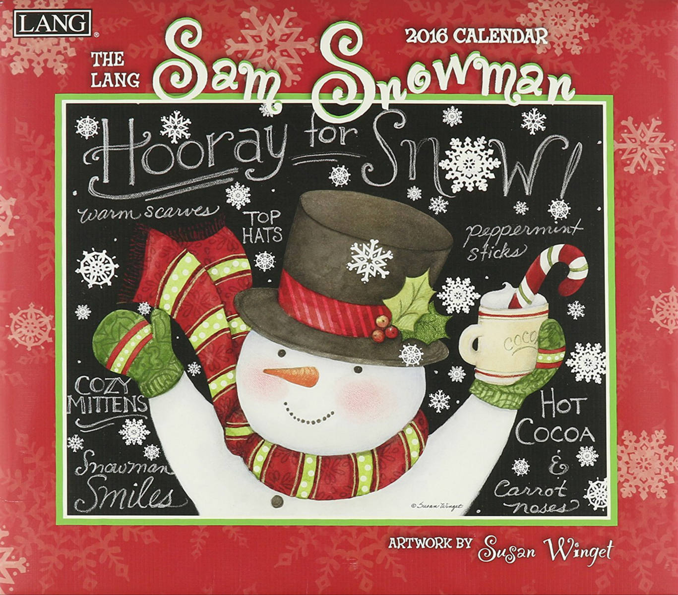 Jigsaw Puzzle | 255 pieces | Lang Sam Snowman 2016 Wall Calendar | Jigidi