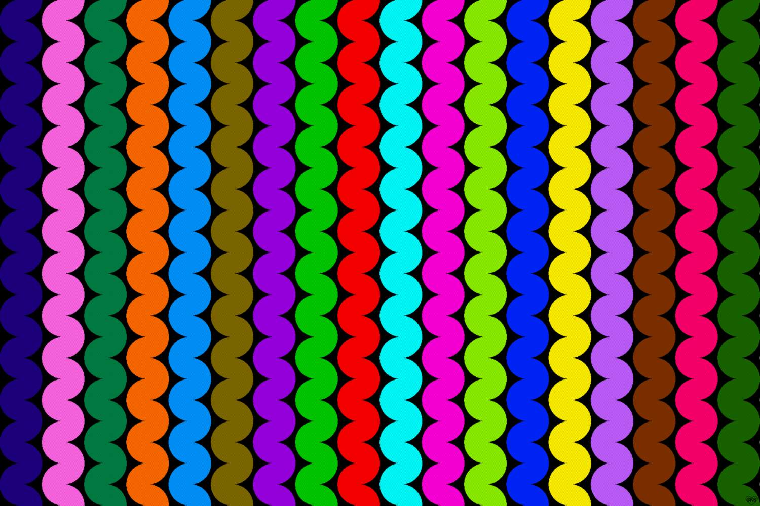 Solve Squiggles!! ~ S jigsaw puzzle online with 54 pieces