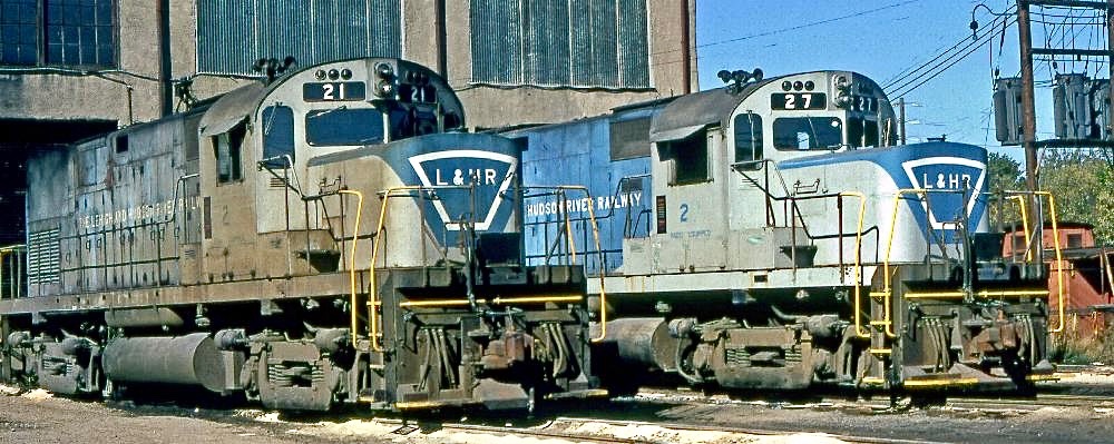 Solve Lehigh and Hudson River Railroad, pair of ALCo C420’s #21, 27 at ...