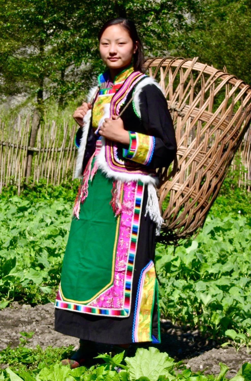 Solve Chinese Woman in Traditional Dress. jigsaw puzzle online with 150 ...