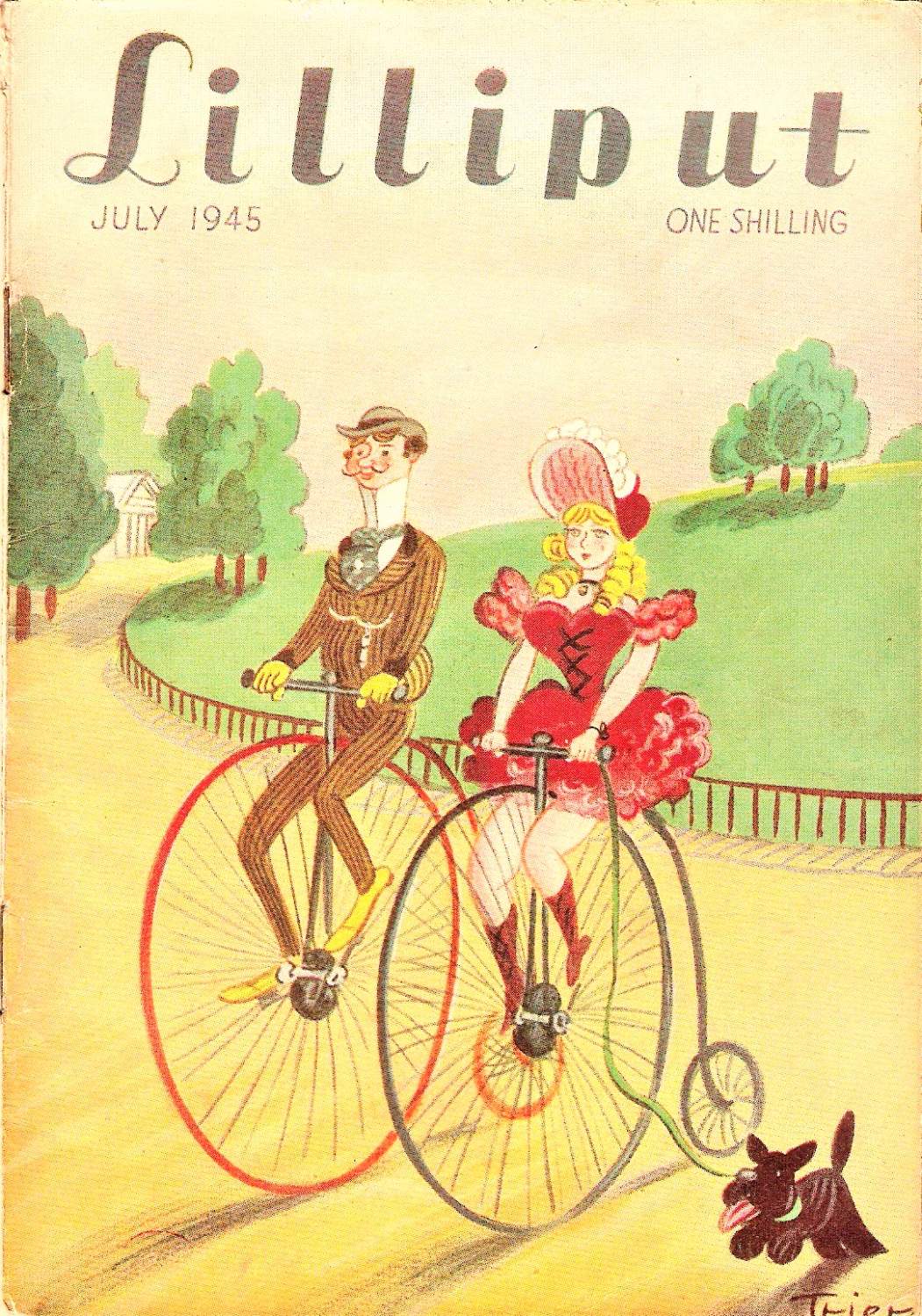 Solve Themes Vintage illustrations/pictures - Lilliput Magazine Cover ...