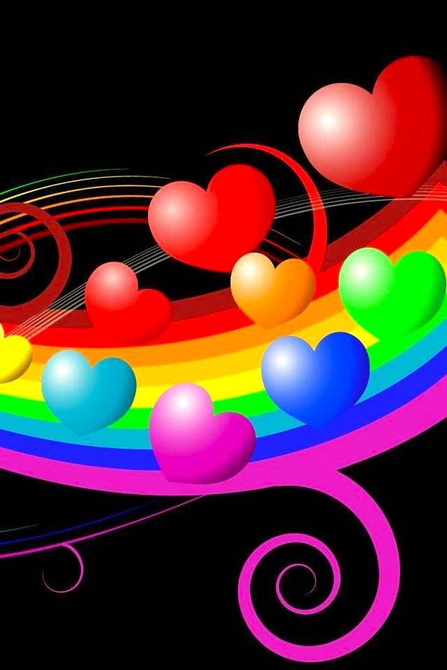 Solve Rainbow Hearts Getting Ready to Release Out to the Universe ...