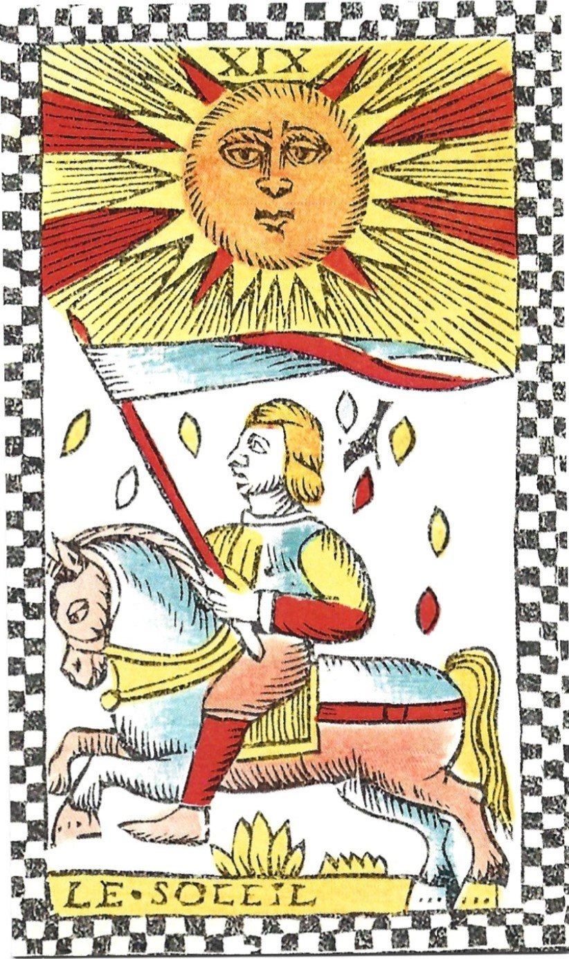 Solve Tarot I ~~ 9 December jigsaw puzzle online with 45 pieces