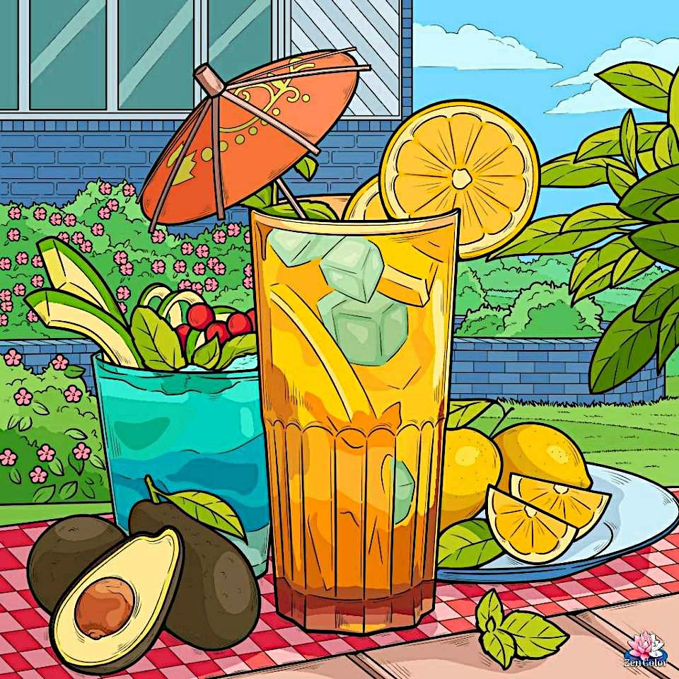 Solve 223 Zen Color jigsaw puzzle online with 64 pieces