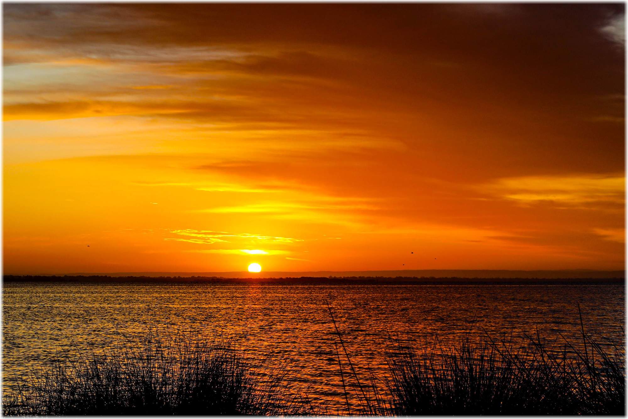Solve 4 of 4 this morning's sunrise, Peel Inlet Western Australia ...