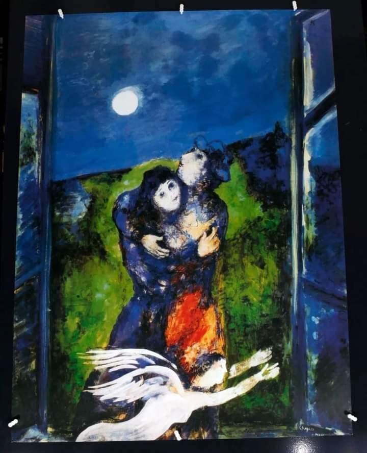 Puzzle | 30 pièces | Lovers in the moonlight. 1927 Marc Chagall | Jigidi