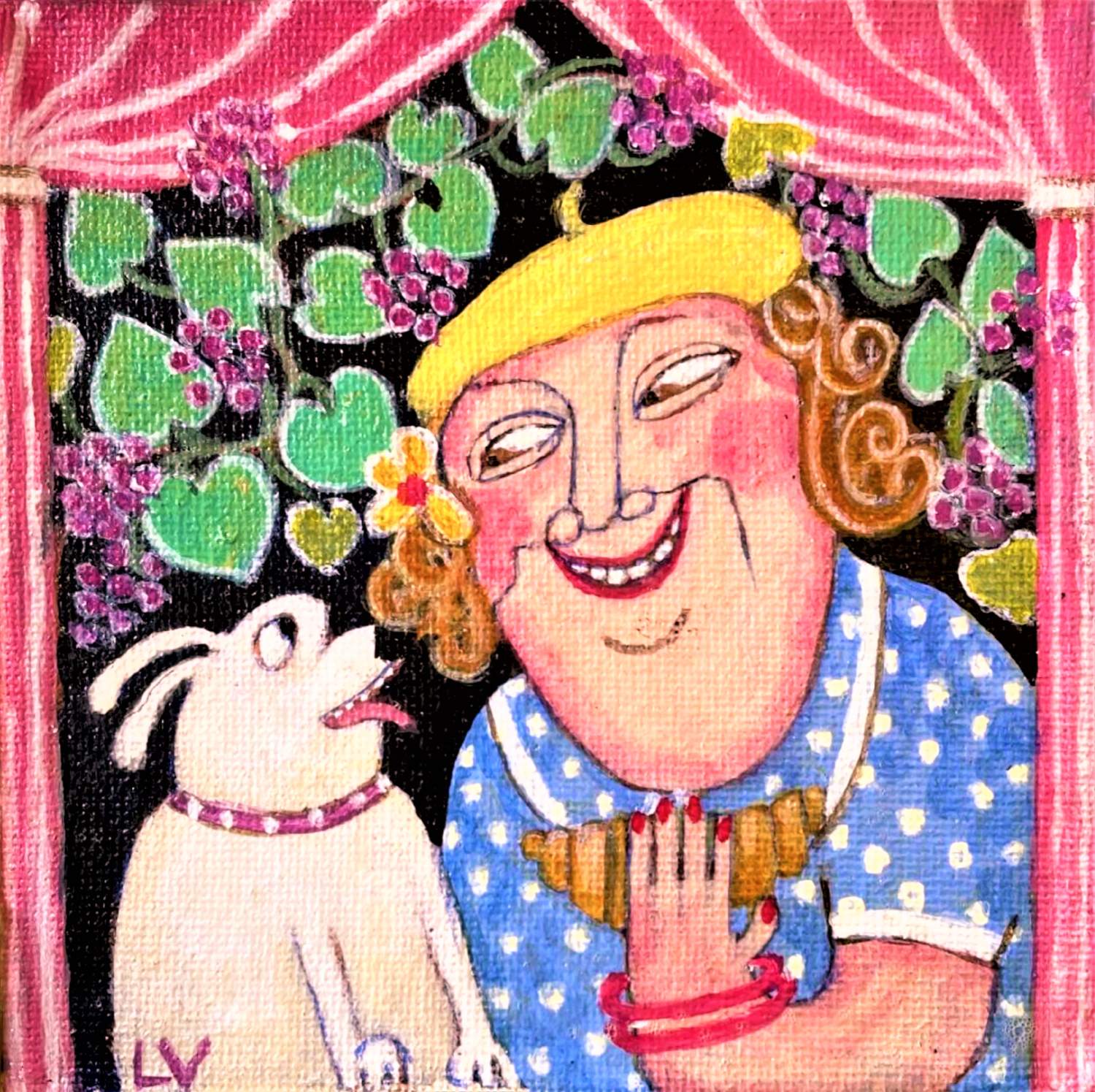 Solve Look What Mommy Has For You, My Sweet Puppy! jigsaw puzzle online with 144 pieces