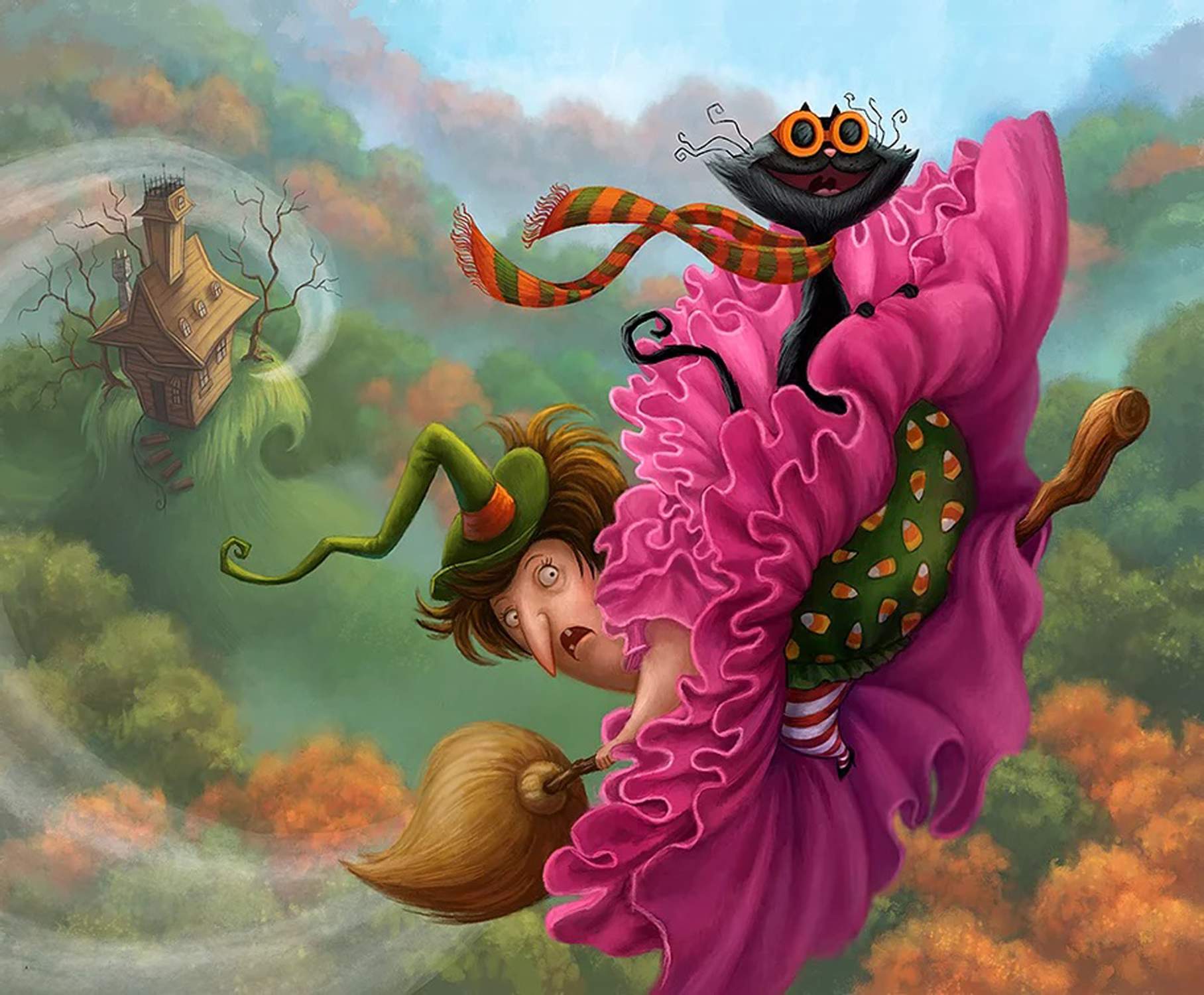 Solve Flying Backwards jigsaw puzzle online with 594 pieces