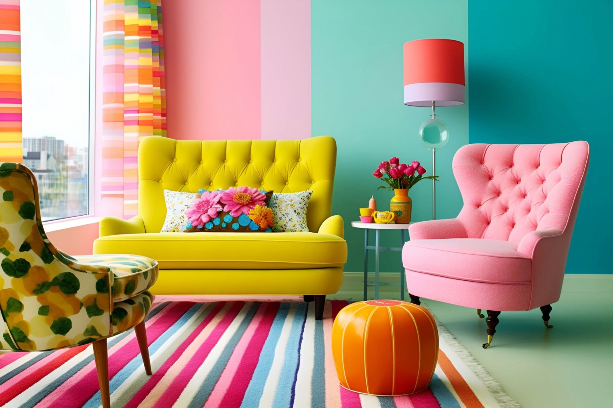 Solve Retro Inspiration, Modern Design jigsaw puzzle online with 600 pieces