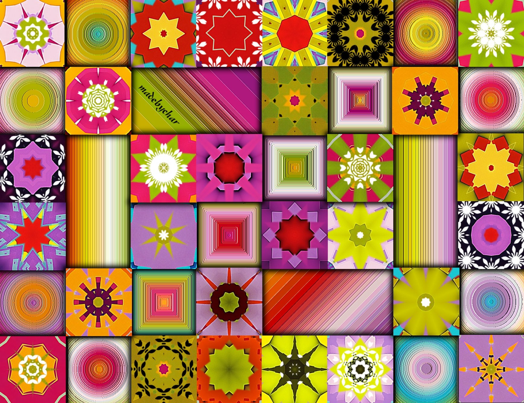 Solve Kaleidos and more... jigsaw puzzle online with 99 pieces