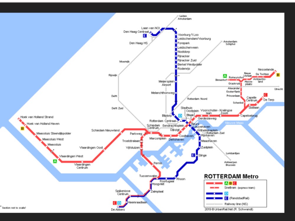 Solve Rotterdam Metro jigsaw puzzle online with 12 pieces