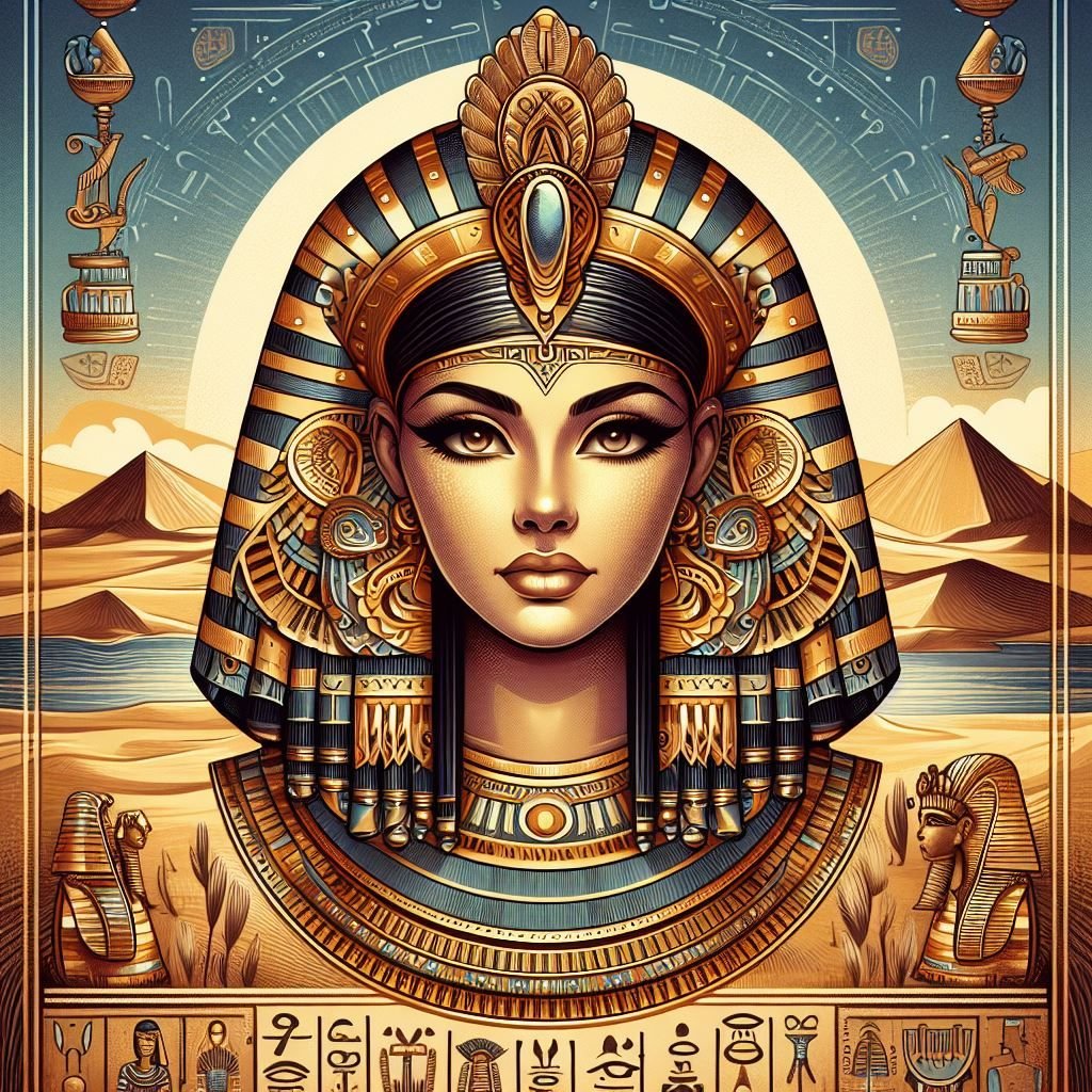 Solve Egyptian Queen jigsaw puzzle online with 81 pieces