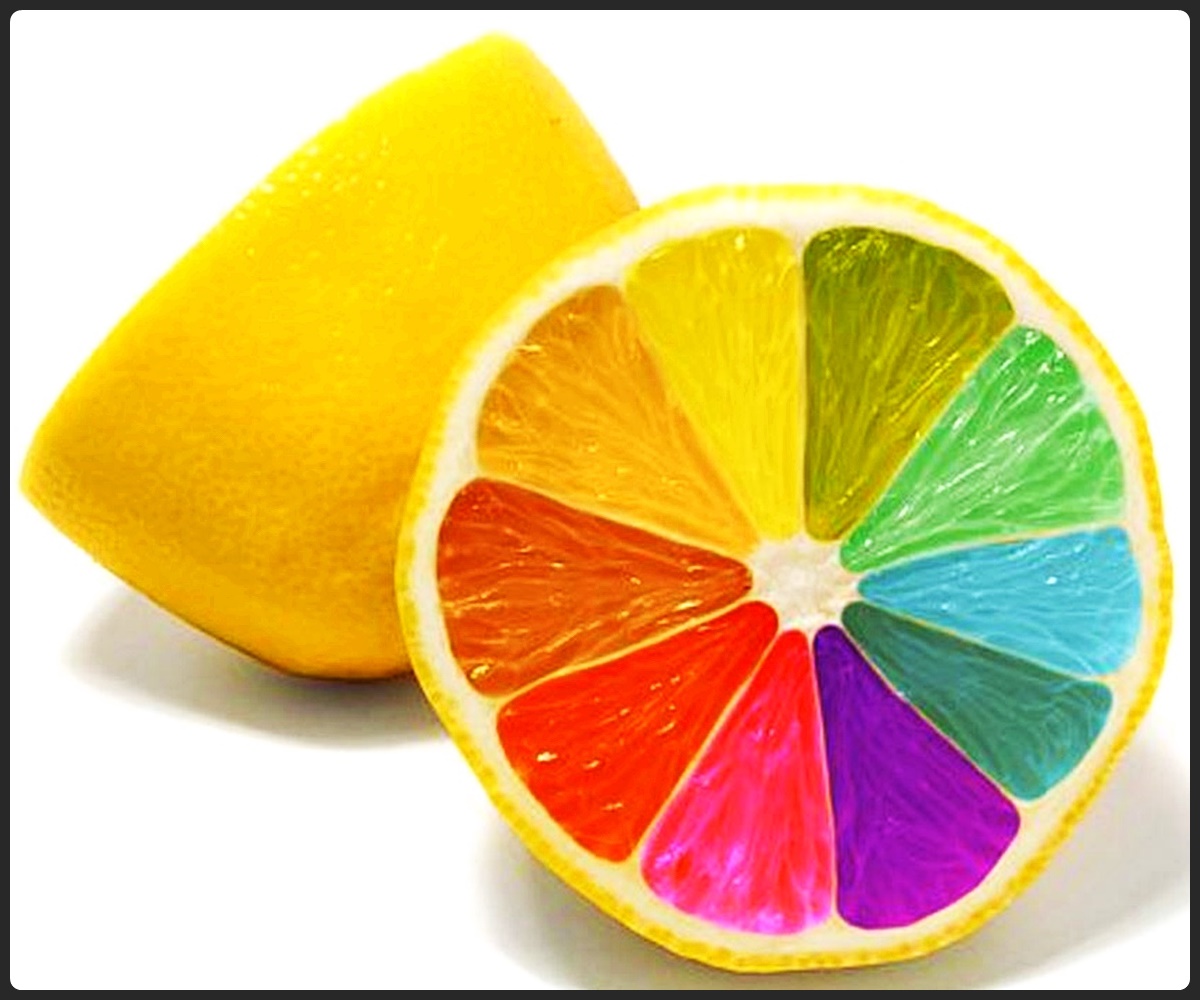 Solve Rainbow Lemon jigsaw puzzle online with 304 pieces