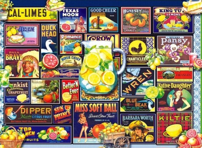 Jigsaw Puzzle | 70 pieces | Fun with Labels | Jigidi