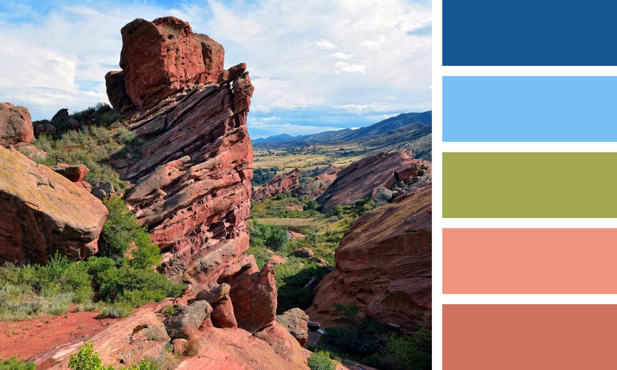 Solve Red Rocks Park jigsaw puzzle online with 273 pieces