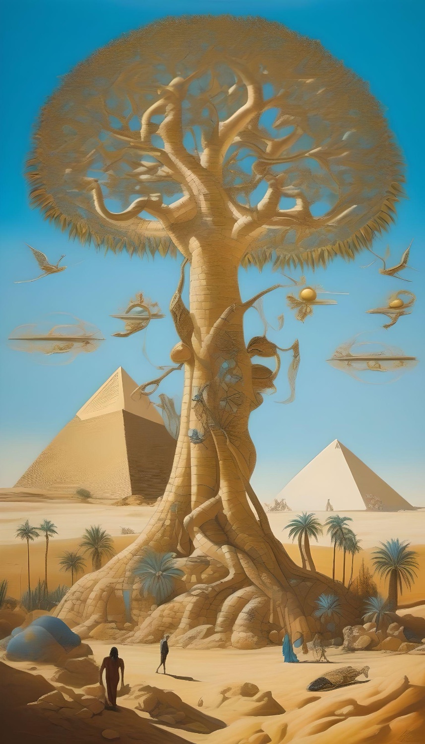 Solve Twisted Fig Tree jigsaw puzzle online with 144 pieces