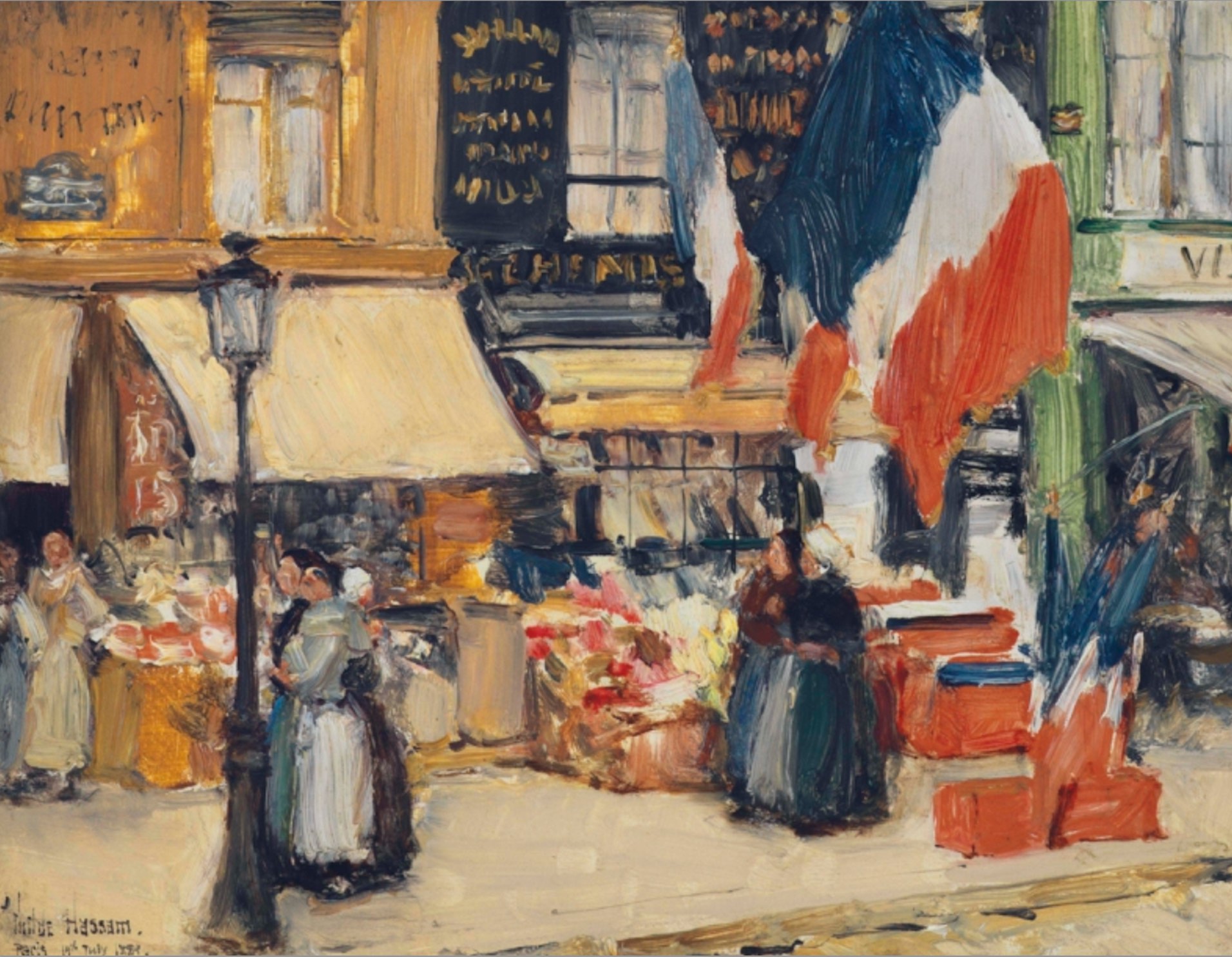 Solve Childe Hassam (American, 1859–1935) Bastille Day, Boulevard ...