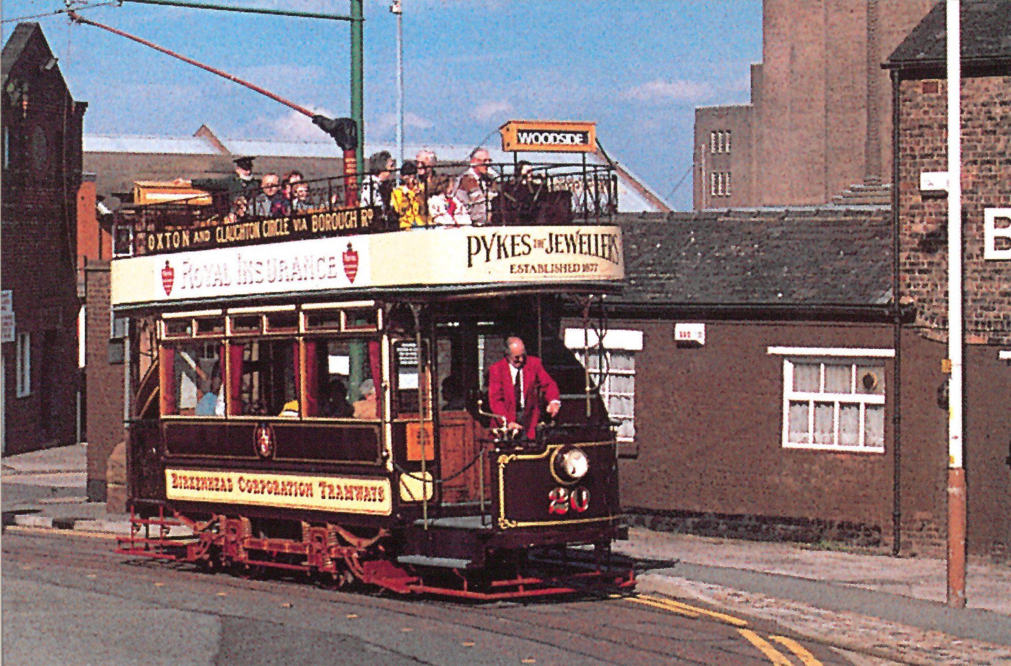 Solve Birkenhead tram 20 Milnes 1900 in preservation, passing ...