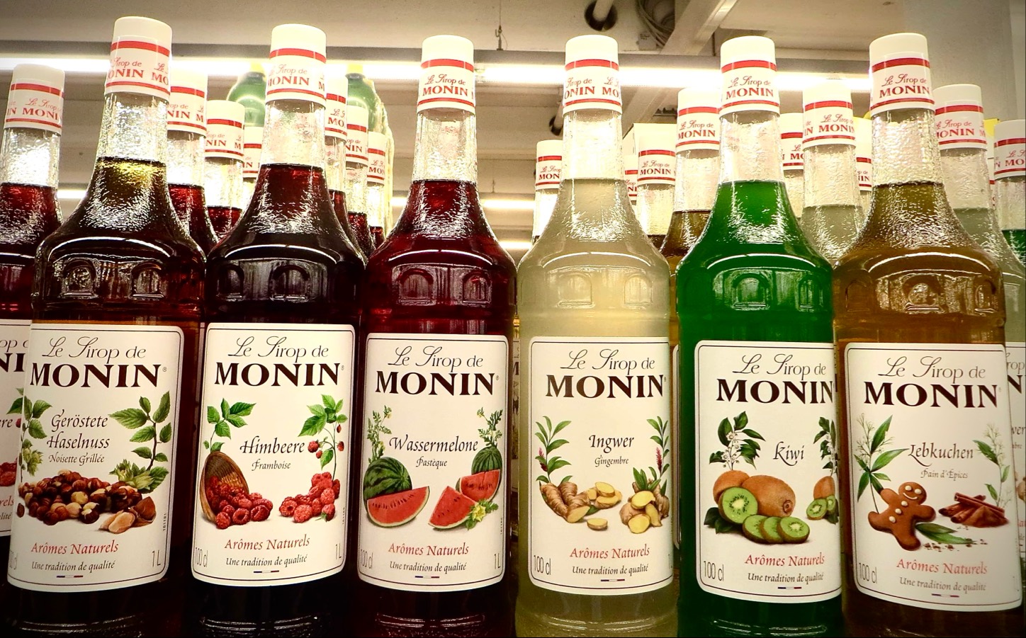 Solve Syrup flavors jigsaw puzzle online with 135 pieces