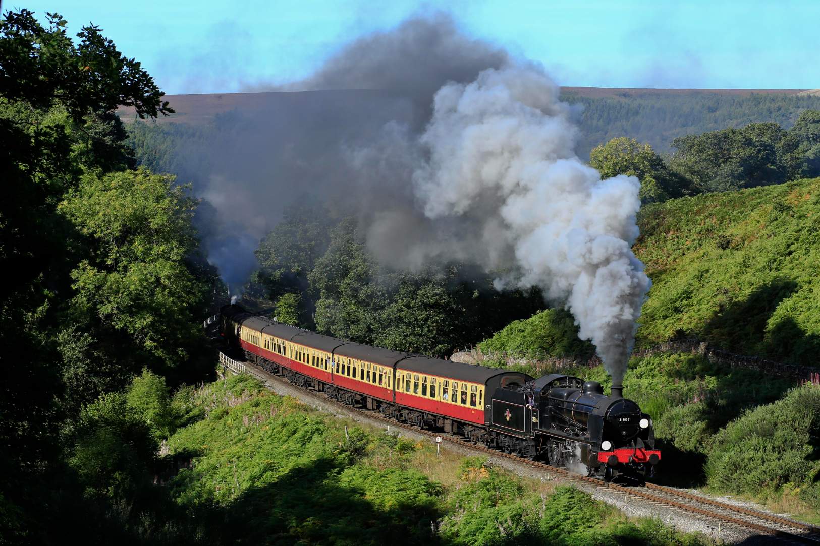 Solve SR U class 2-6-0 31806. jigsaw puzzle online with 117 pieces