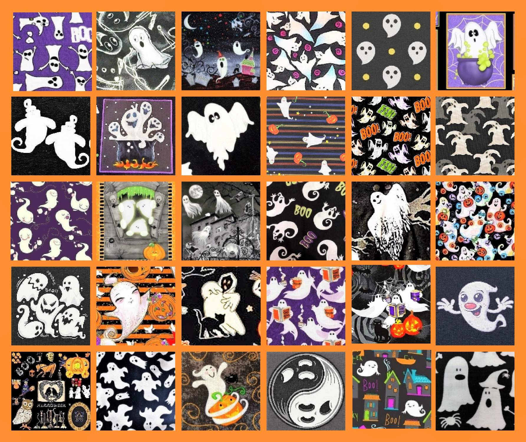 Solve ^PATCHWORK BOO!! 2 jigsaw puzzle online with 238 pieces
