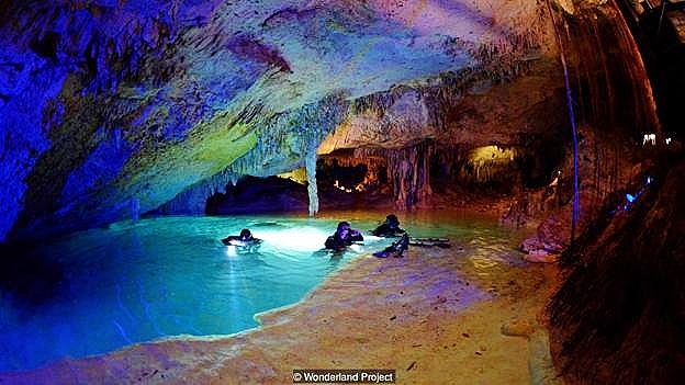 Solve Thousands of submerged limestone labyrinths lay hidden below the ...