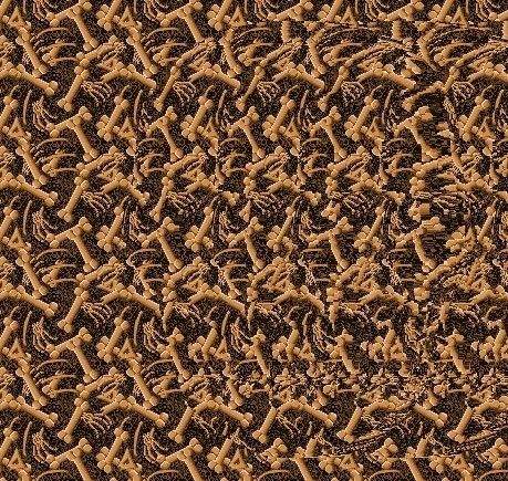 Solve MAGIC EYE PUZZLE jigsaw puzzle online with 49 pieces