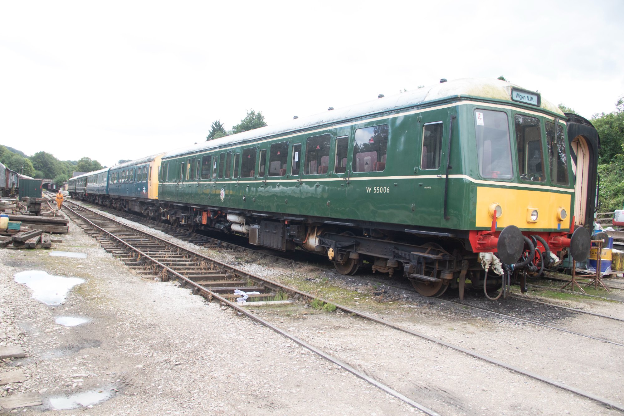 Solve Ecclesbourne Valley Railway 8-07-2020 BR Class 122 55006 Driving ...