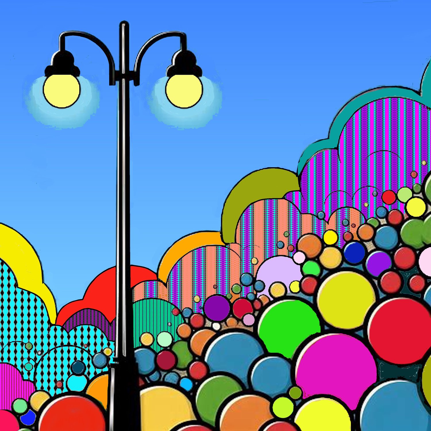 Solve LAMP POST jigsaw puzzle online with 100 pieces