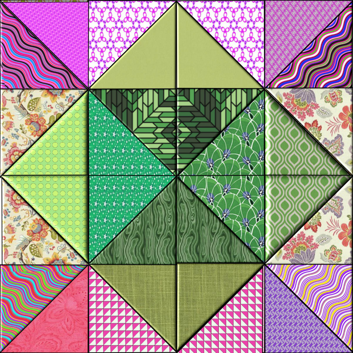 Solve Triangles--A Most Useful Shape jigsaw puzzle online with 169 pieces