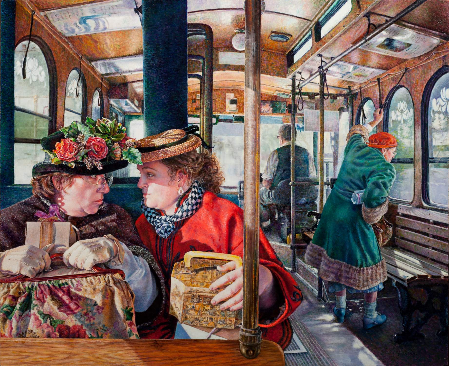 Solve The Conversation jigsaw puzzle online with 500 pieces