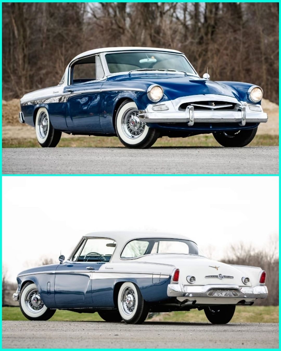 Solve 1955 Studebaker Commander jigsaw puzzle online with 120 pieces