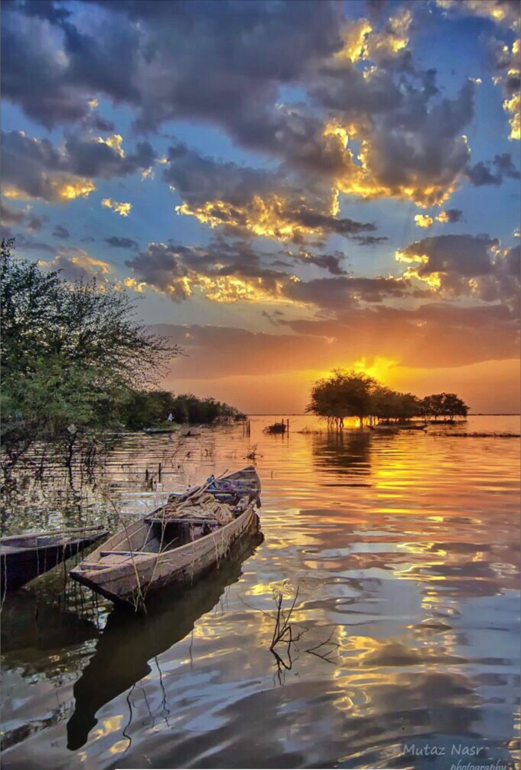 Solve Magical light reflected beauty - from the shore of the Nile ...