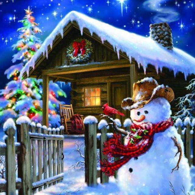 Solve It's Frosty Time. Why the frown? jigsaw puzzle online with 100 pieces