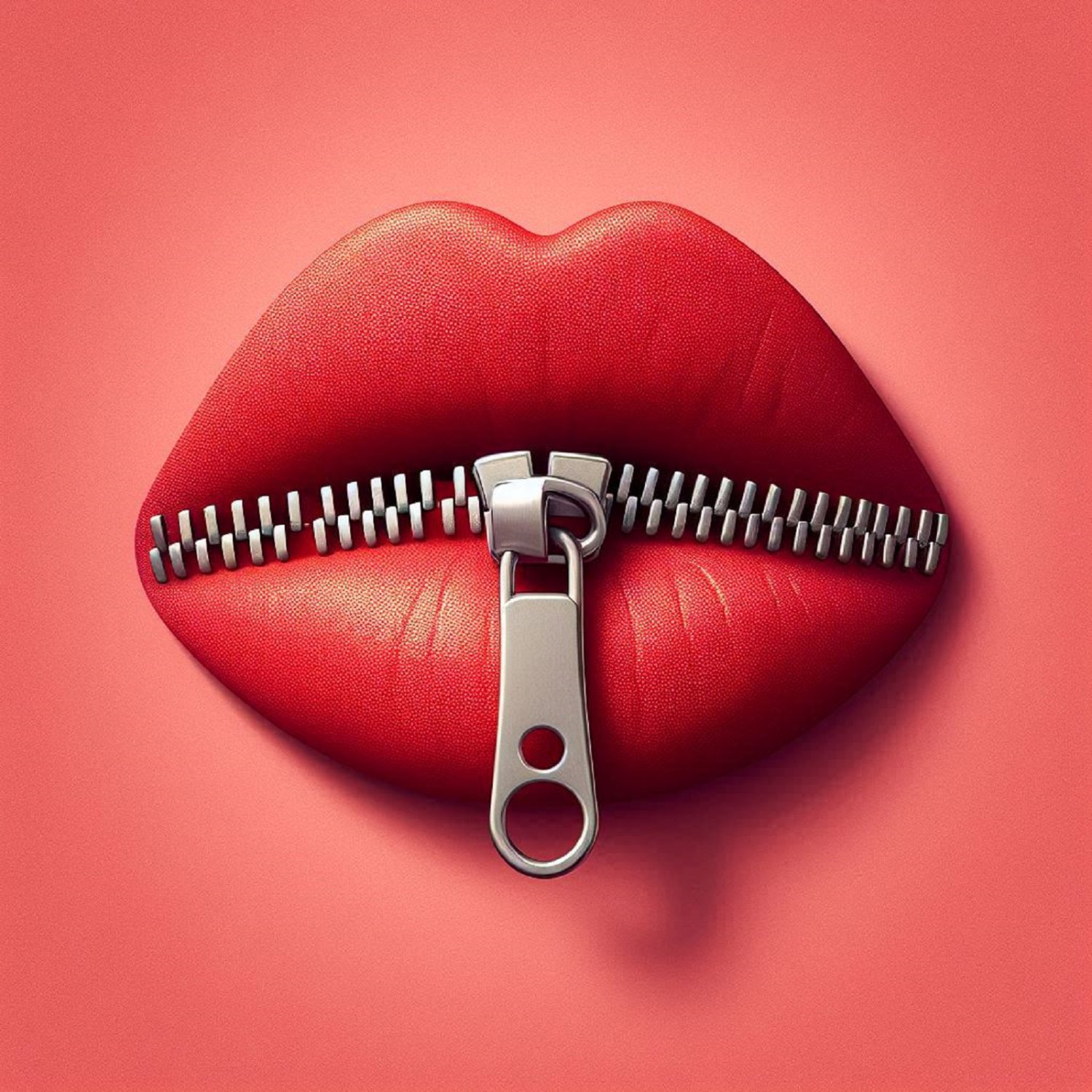 Solve My Lips Are Sealed jigsaw puzzle online with 225 pieces