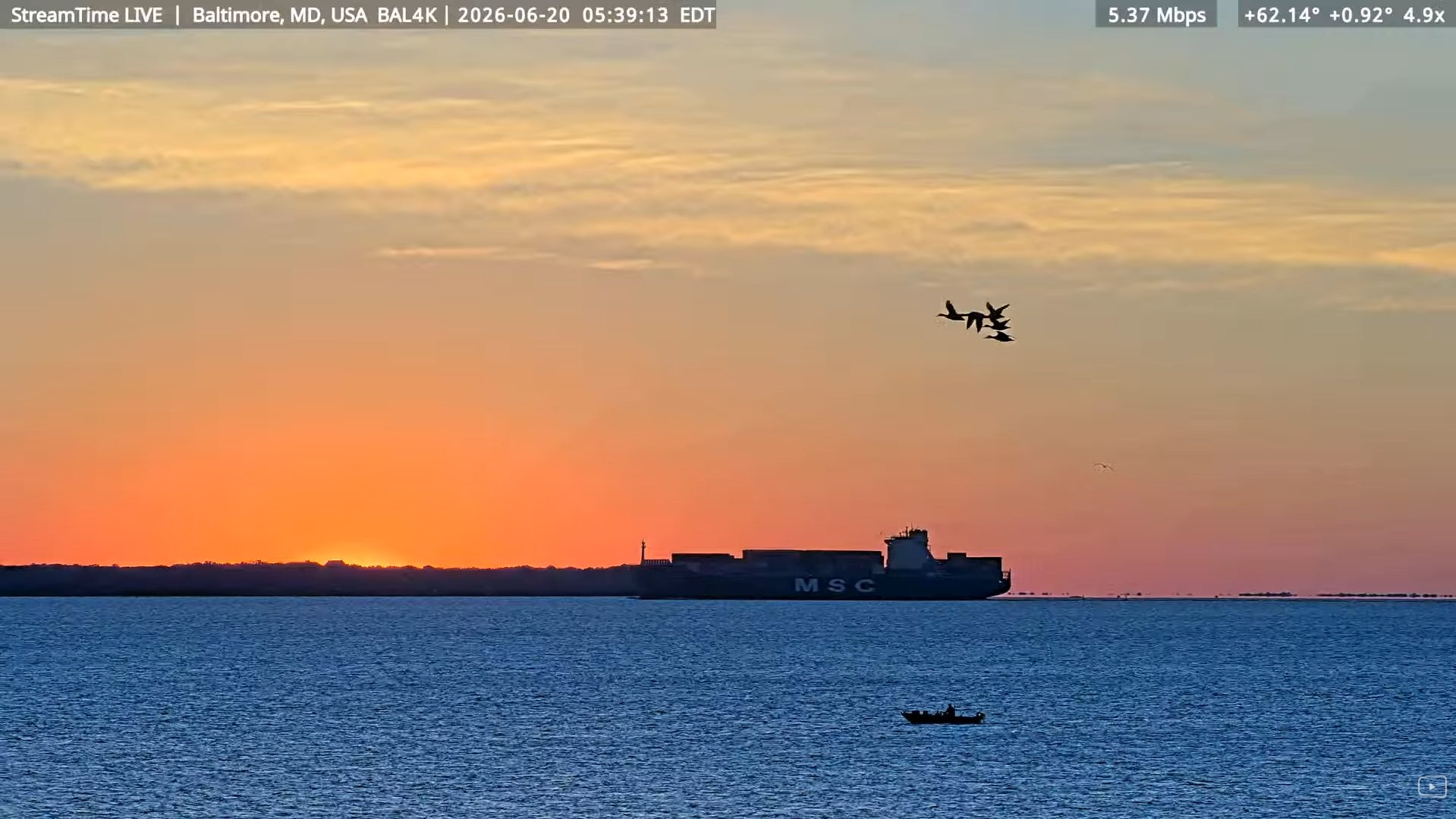 Solve MSC Florentina, inbound at sunrise, Baltimore, 2026-06-20 jigsaw ...