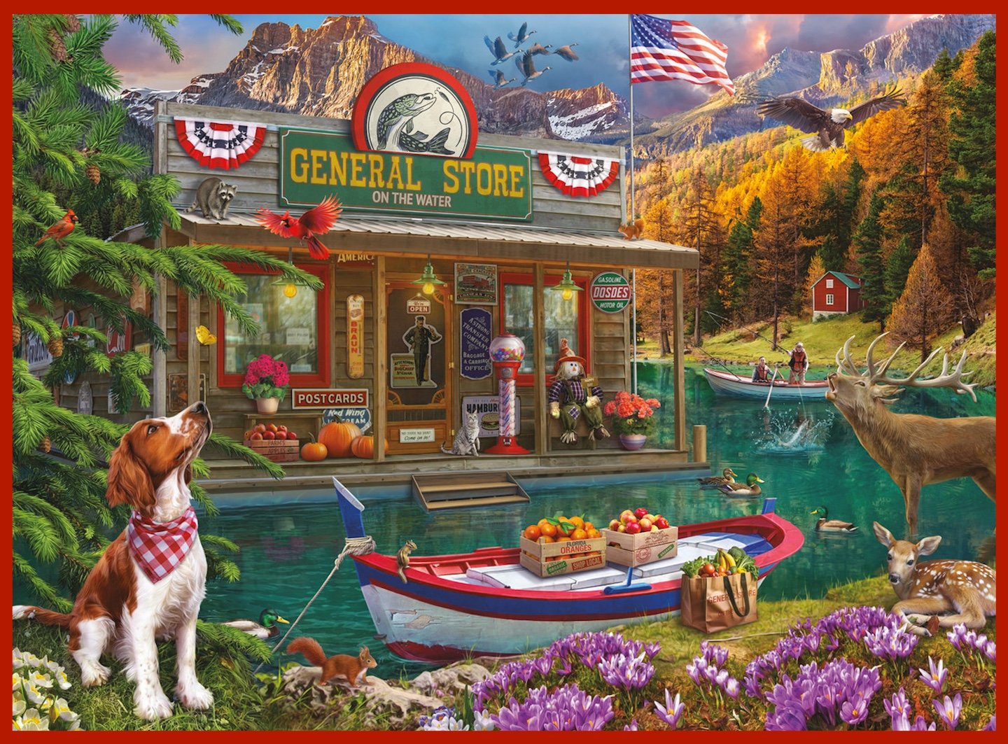 Solve General Store jigsaw puzzle online with 352 pieces